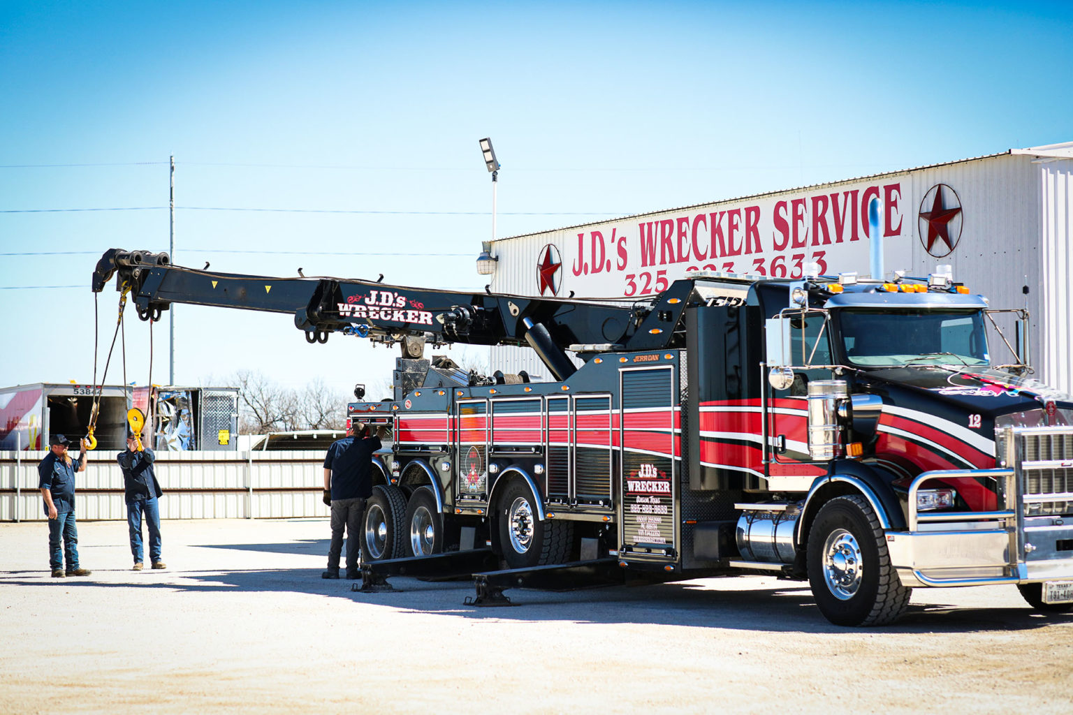24-7 Towing & Roadside Help in Anson & Munday, TX-JD’s Wrecker