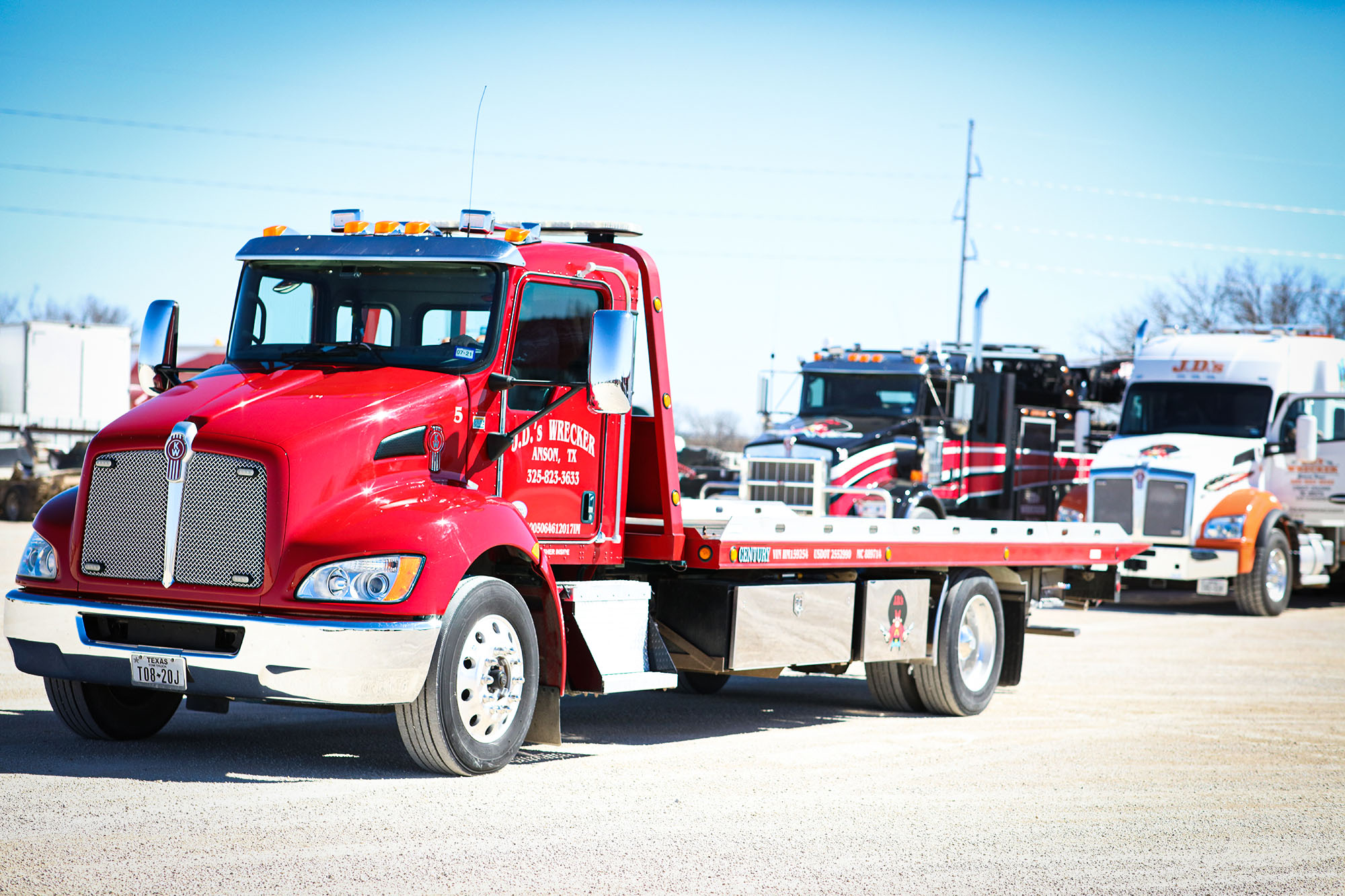 24-7 Towing & Roadside Help in Anson & Munday, TX-JD’s Wrecker